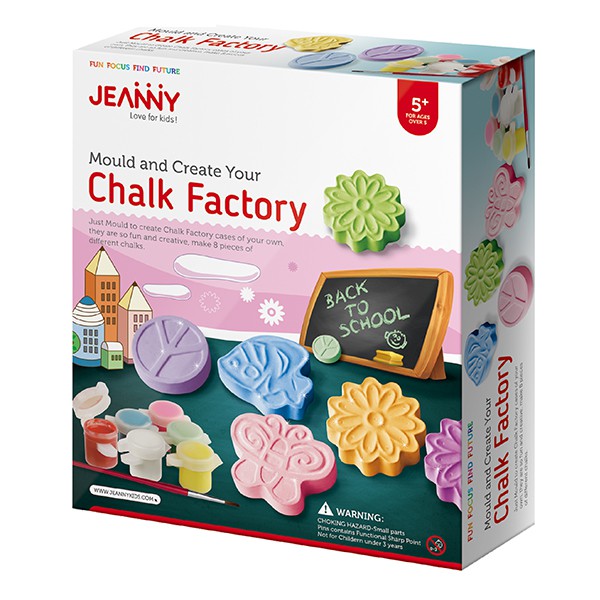 Jeanny Mould and Create Chalk Factory - Arts and Crafts Kit by Hands to ...