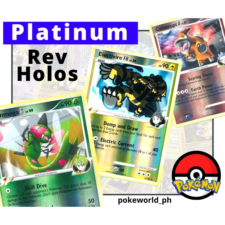 Platinum: Rising Rivals - Rare and Reverse Holo - Pokemon Singles ...