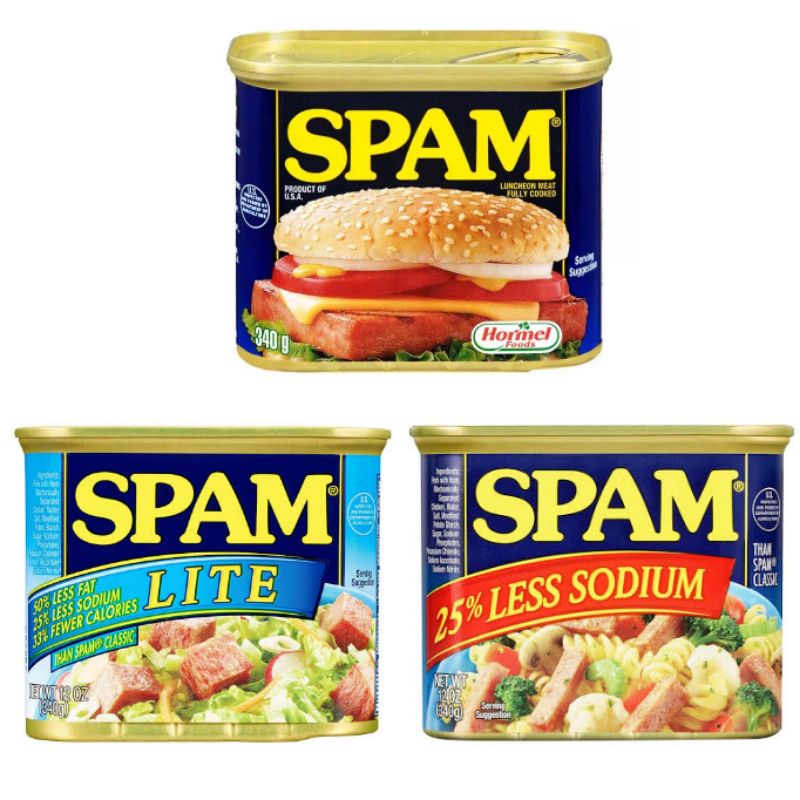 Spam Luncheon Meat 340grams | Shopee Philippines