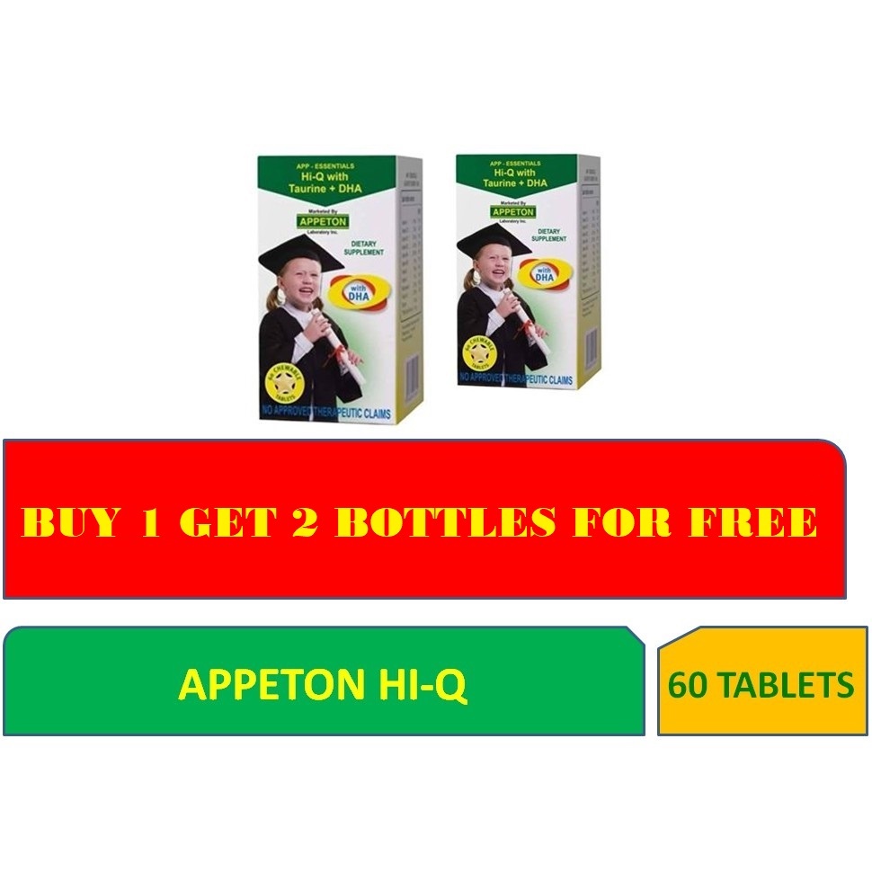 Appeton Hi-Q Taurine DHA | Shopee Philippines