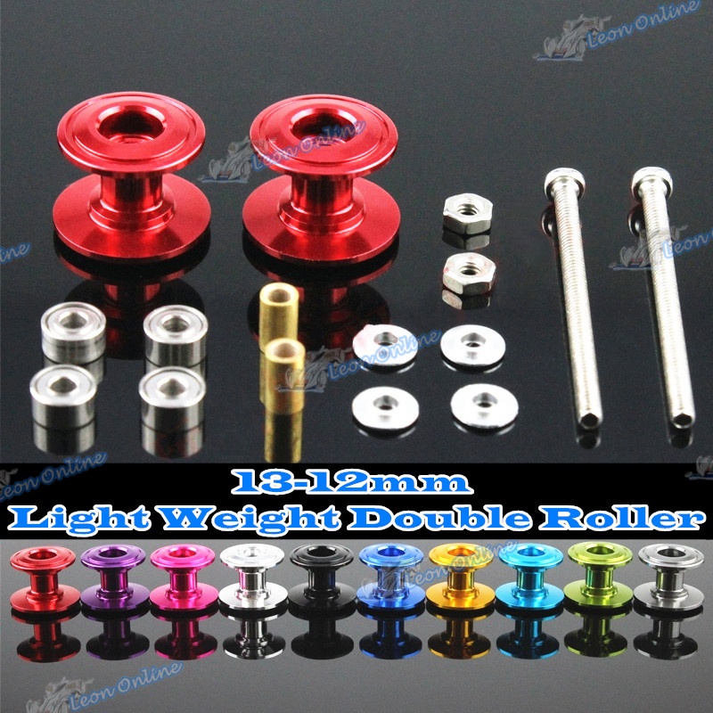 Tamiya Imi Lightweight Double Aluminum Roller (13-12mm) For Tamiya Mini ...