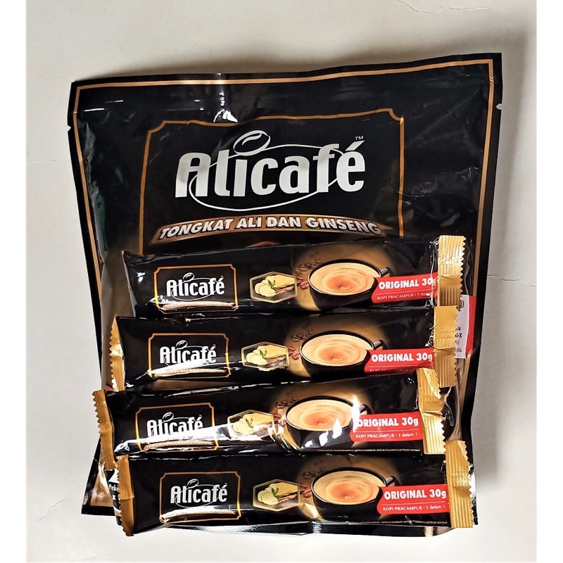 (SACHET) Alicafe Tongkat Ali Dan Ginseng | Shopee Philippines