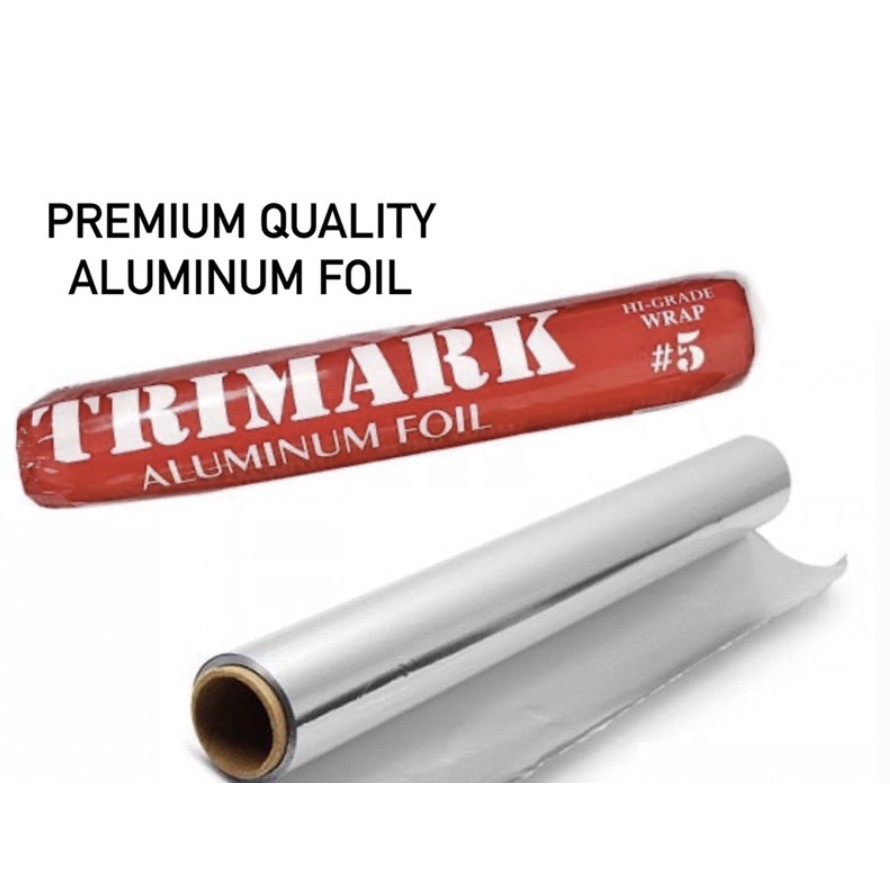 Food grade Trimark aluminum foil wrap food wrap kitchen | Shopee ...
