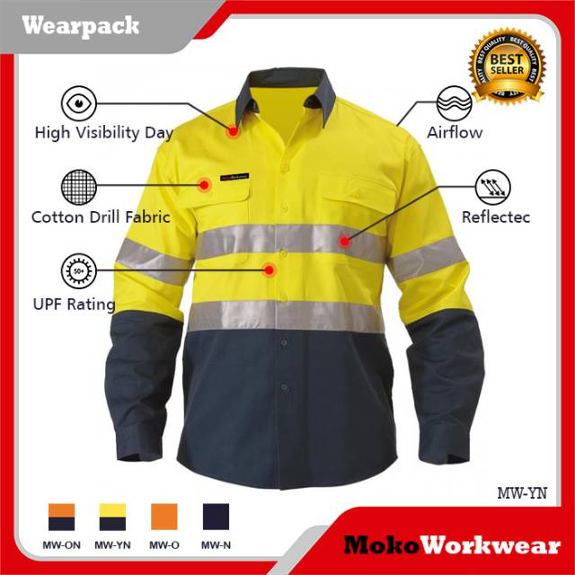 Wearpack Coverall Safety / katelpak / Project Work Uniform MOKOWORKWEAR ...