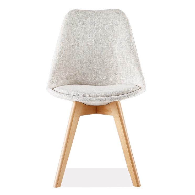 REIGN Padded Modern Minimalist Chair(White) | Shopee Philippines