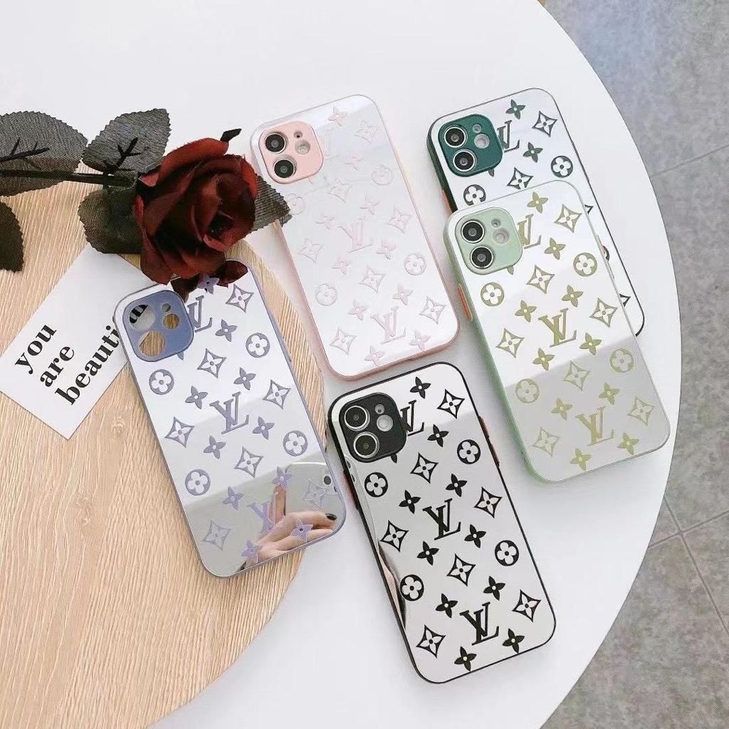 Casing MIRROR LV IPHONE 6+ 7+ X XS Max 11 11 Pro 11 Pro Max 12Pro 12 ...