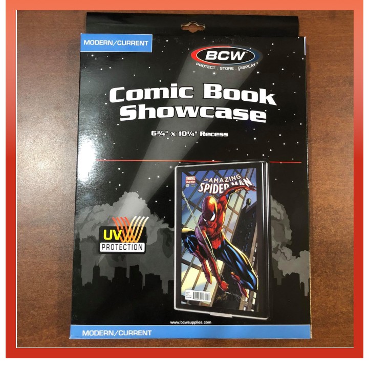 BCW Modern/Current Comic Book Showcase UV Protection | Shopee Philippines