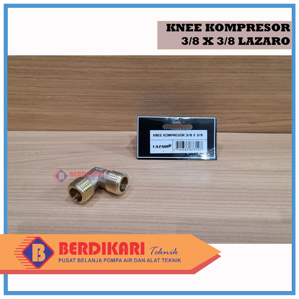 Knee Compressor 3/8 X 3/8 PT LAZARO | Shopee Philippines