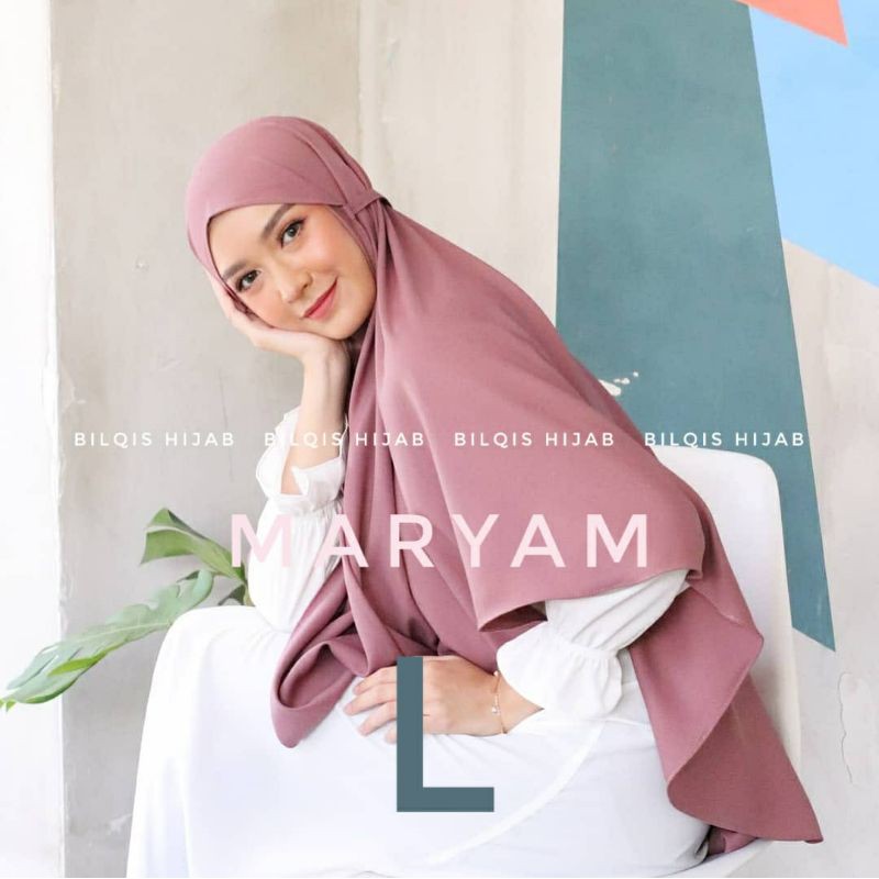 Hijab/ HIJAB/HIJAB/Veil MARYAM L/BERGO MARYIAM Instant | Shopee Philippines