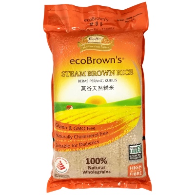 Ecobrown's STEAM BROWN RICE/Steamed War RICE/RICE 5kg | Shopee Philippines