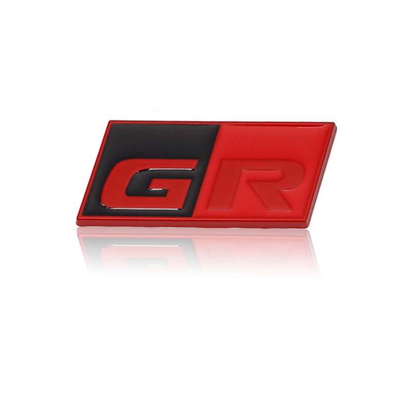 Sieece GR SPORT GR GRMN Metal Logo Car Rear Trunk Emblem Sticker Decal ...