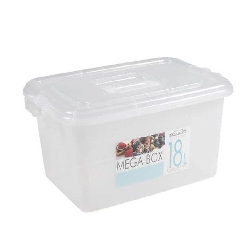 Megabox Plastic Storage Box 18 Liters | Shopee Philippines
