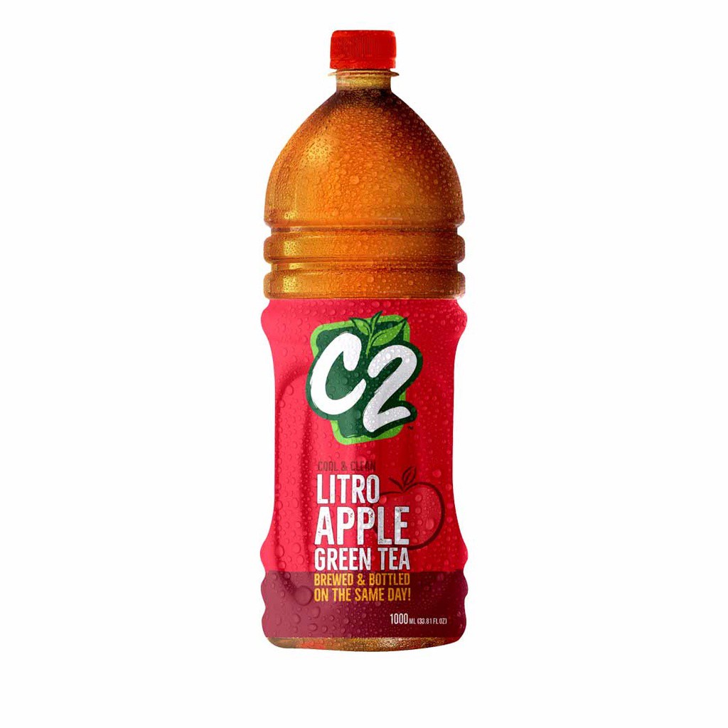 C2 Litro Apple Flavored Drink 1L | Shopee Philippines