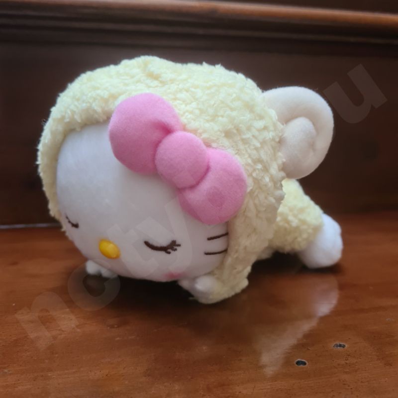 Hello Kitty Sleeping Sheep Mascot Plush Doll Sanrio | Shopee Philippines
