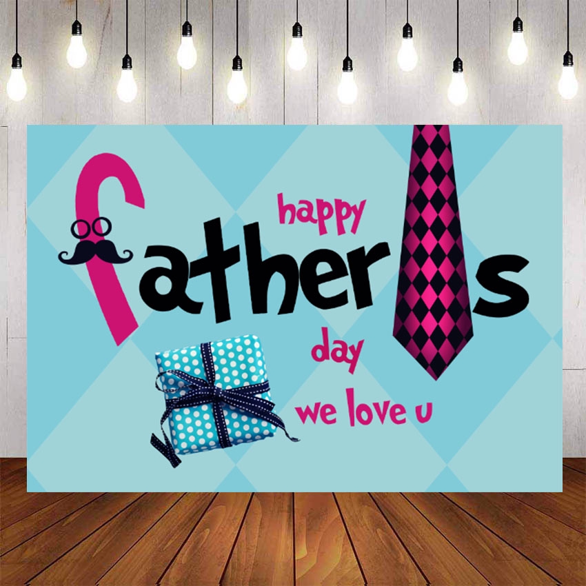 Happy Father's Day Backdrops Superise Dad Birthday Party Photography ...