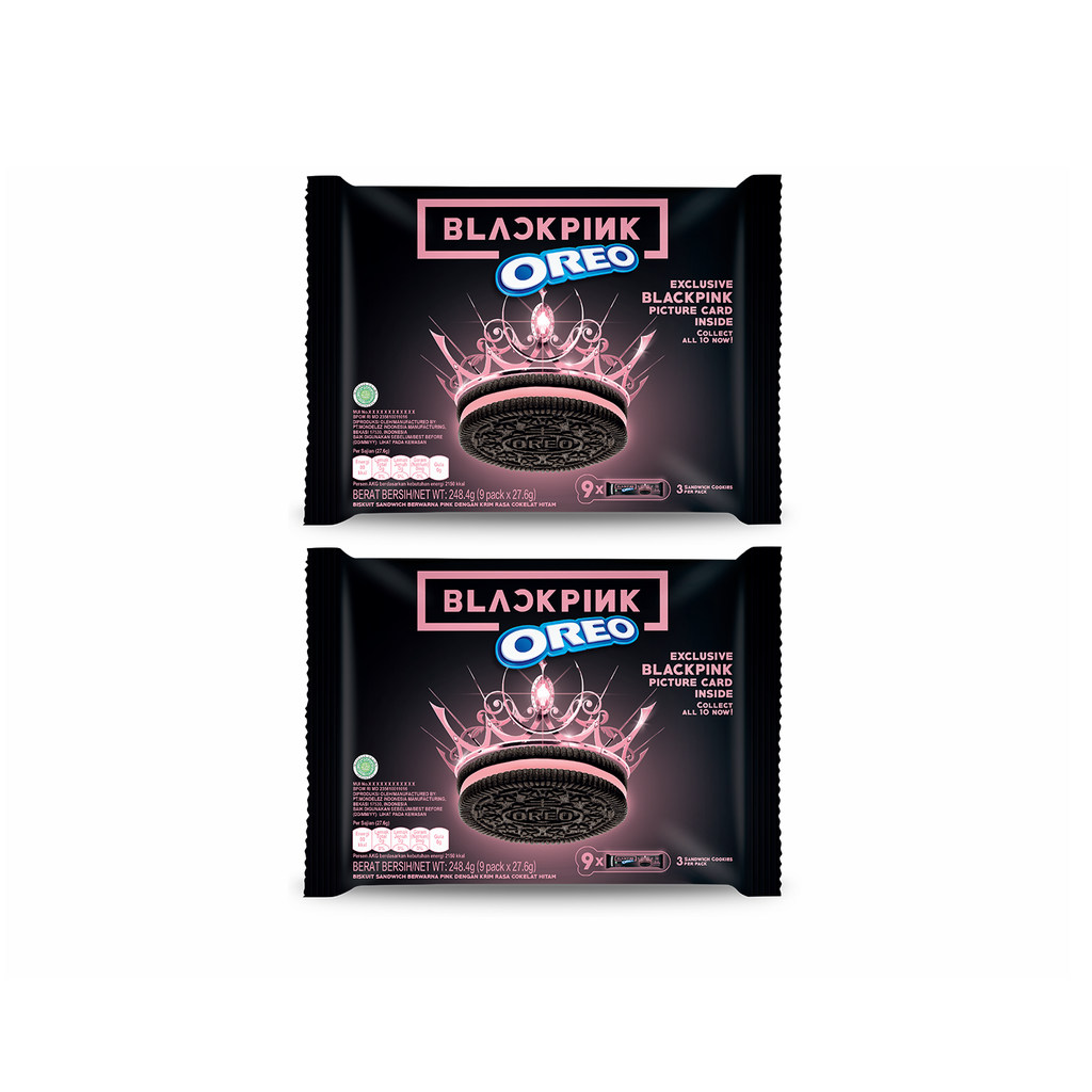 Oreo Blackpink Bundle - 2 Strawberry Multipack 9x27.6g with Free 3 pcs ...
