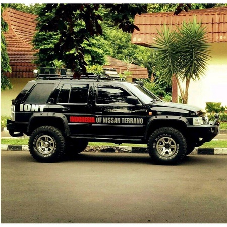 Nissan Terrano Car Cutting Sticker Indonesia Of Nissan Teranno Car ...