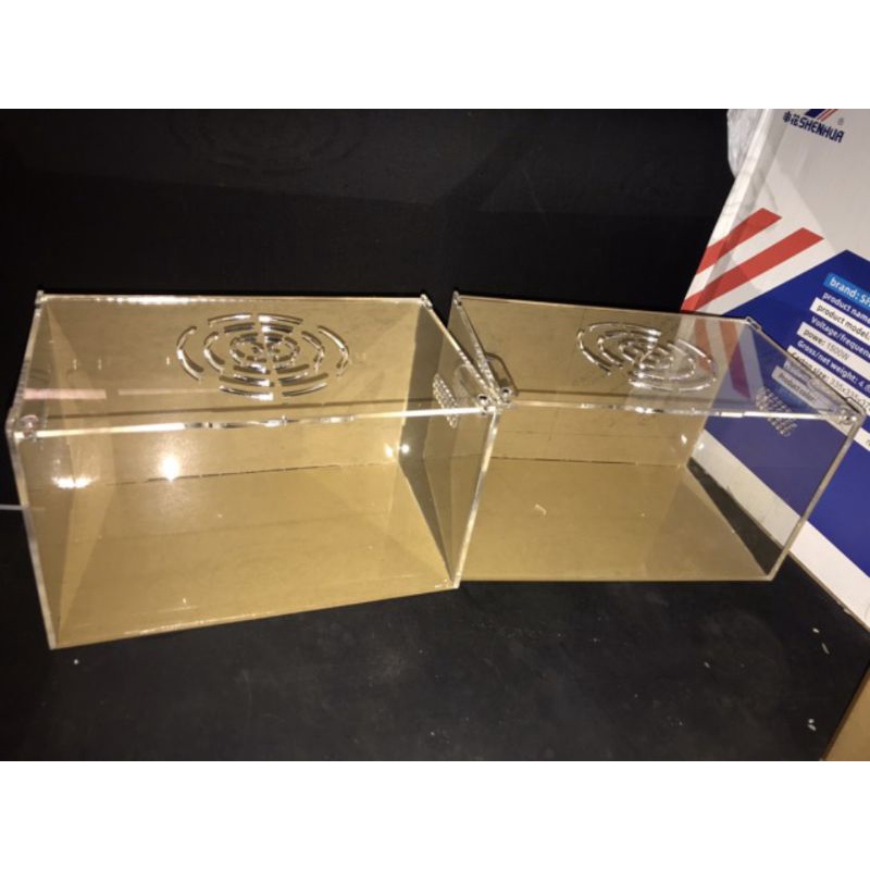 (LASER CUT) ACRYLIC CLEAR ENCLOSURE FOR EXOTIC PETS | Shopee Philippines