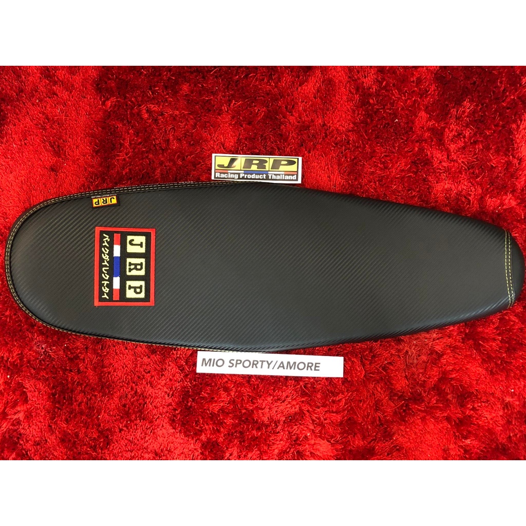 JRP FLAT SEAT MIO SPORTY/AMORE (CARBON NEW LOGO) | Shopee Philippines
