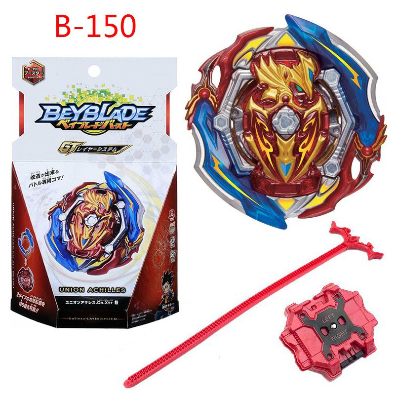 New Beyblade Burst GT B-150 Union Achilles Cn Xt With Toy Ruler/Wire ...