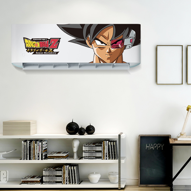 Anime Dragon Ball Naruto Goku Vegeta Hanging Air Conditioning Sticker ...