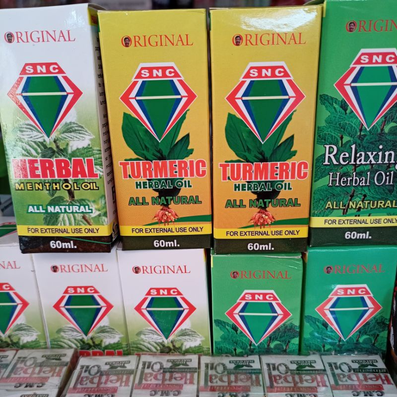 SNC ORIGINAL HERBAL MENTHOL OIL with FDA | Shopee Philippines