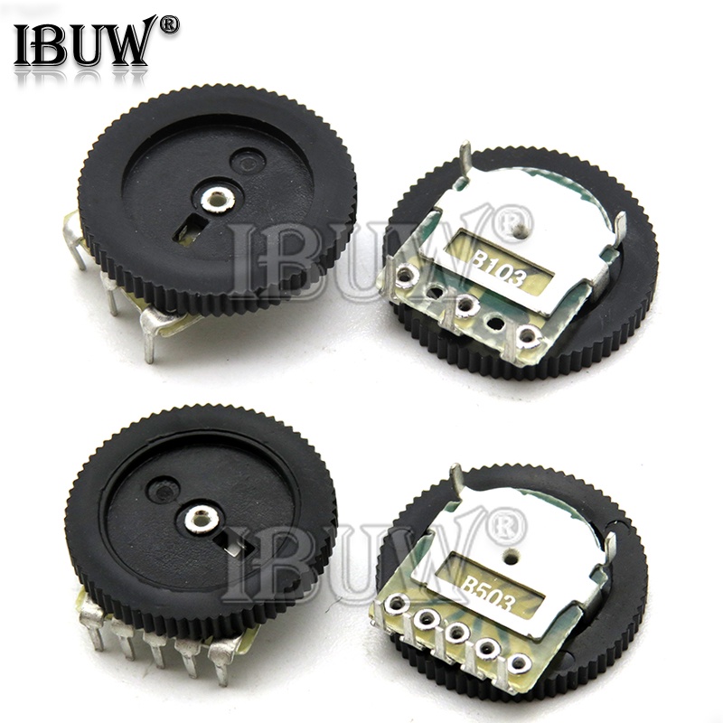10pcs Double Gear tuning potentiometer B102 B103 B203 B503 B1K B10K ...