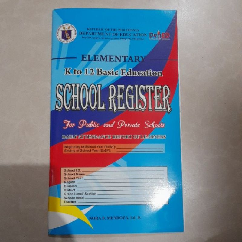 School Register for Elementary | Shopee Philippines