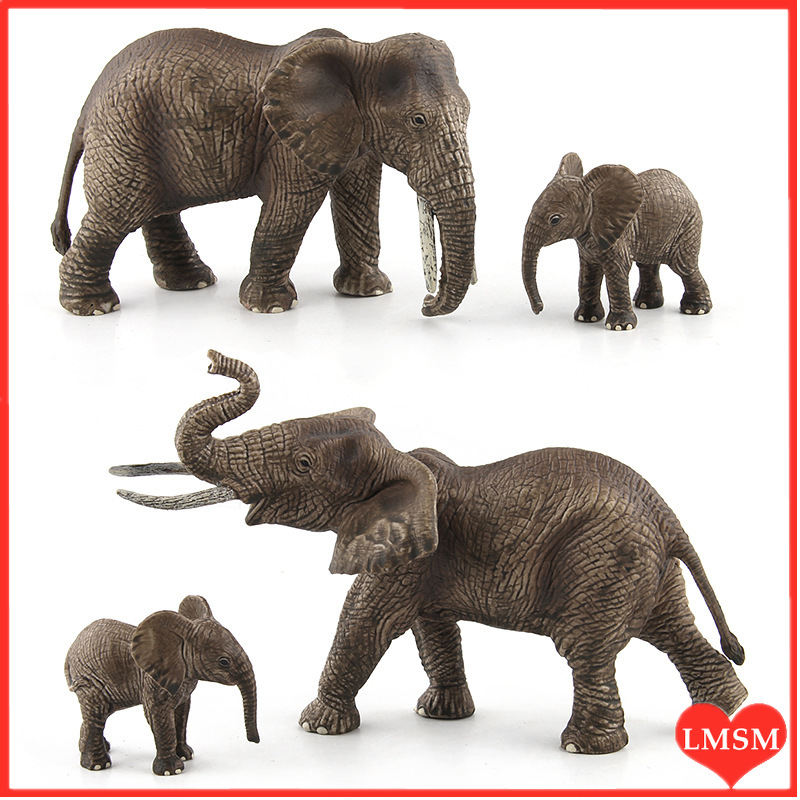 Animal Paradise Wild Animal Models Simulation Children's Toys Elephant ...