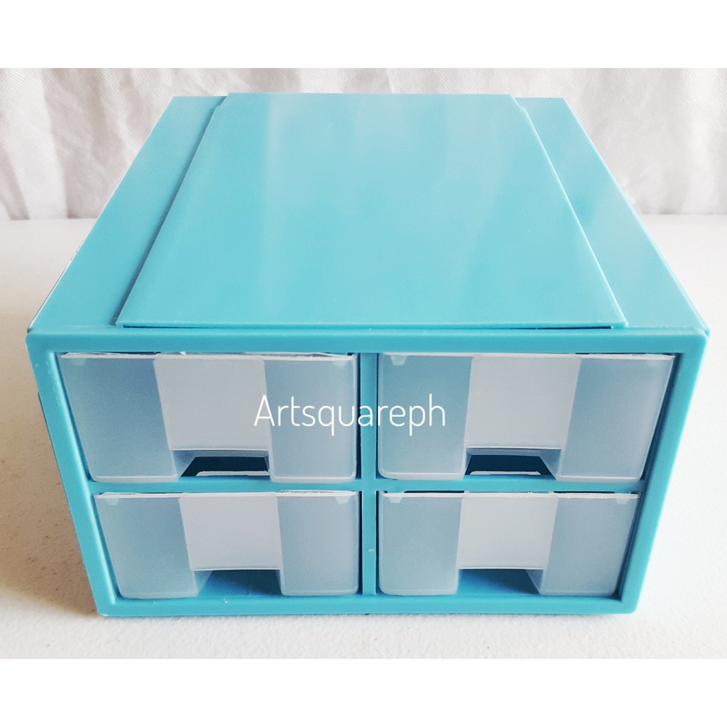 Clas 4 Mini Drawers Storage Organizer Stackable for Ballpens and ...