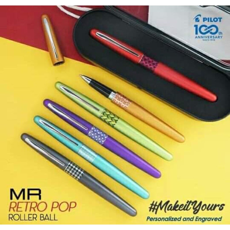 Pilot Retro Pop GELPEN and FOUNTAIN PEN Made in Japan | Shopee Philippines