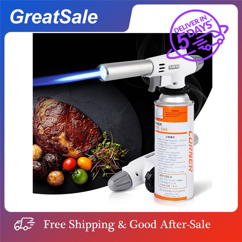 GreatSale Electronic Cooking Torch Igniter Butane Burner Portable ...