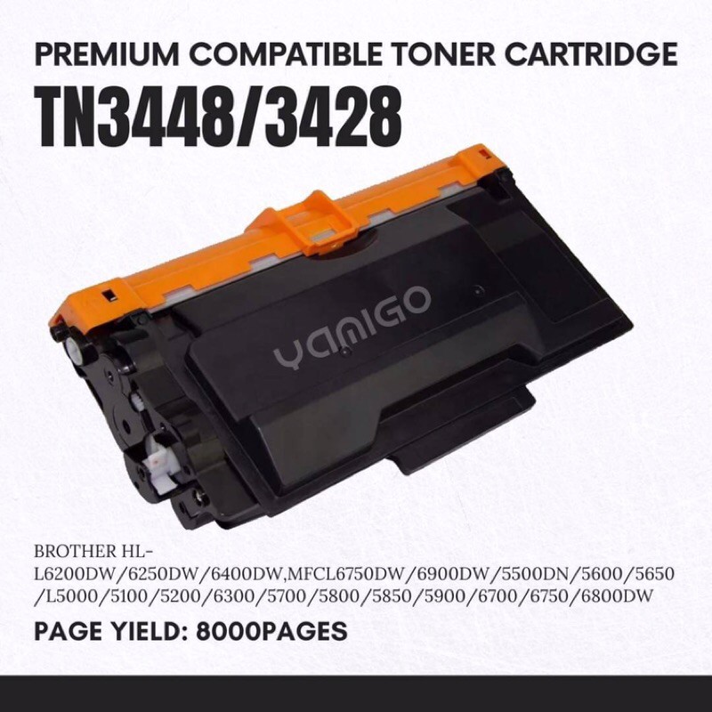 YAMIGO Tn3448 Tn-3448 3448 Tn850 Tn3428 Toner Cartridge Compatible For ...