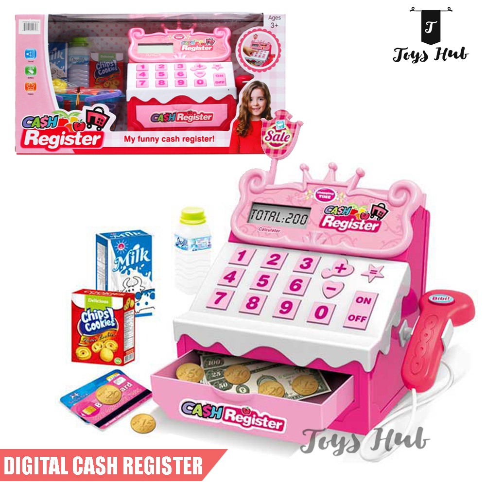 Supermarket Digital Cashier Vending Machine with Basket Perfect Gift ...