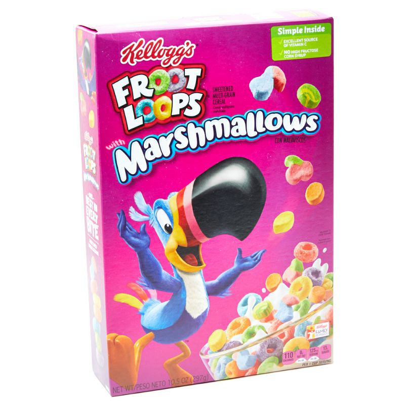 Kellogg's Froot Loop with Marshmallows Cereal 297g | Shopee Philippines
