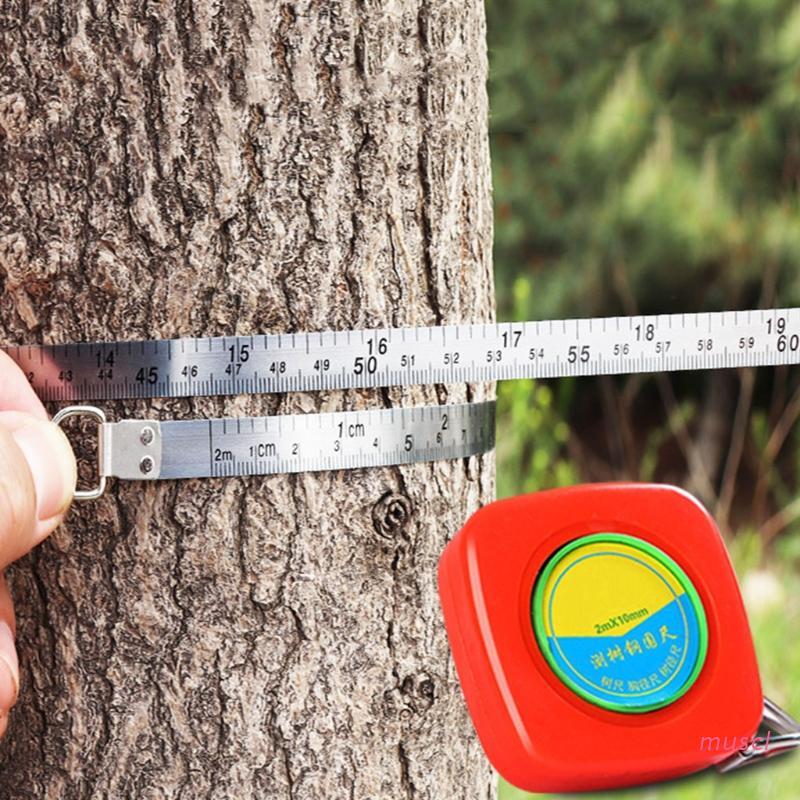 musc Tree Diameter Tape 2000 Mm Soft Retractable Measuring Tape ...
