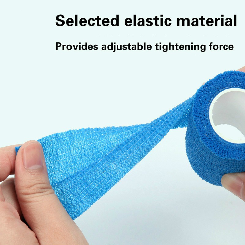 1PCS 5*450CM Athletic Wrap Tape Self Adhesive Elastic Bandage ...