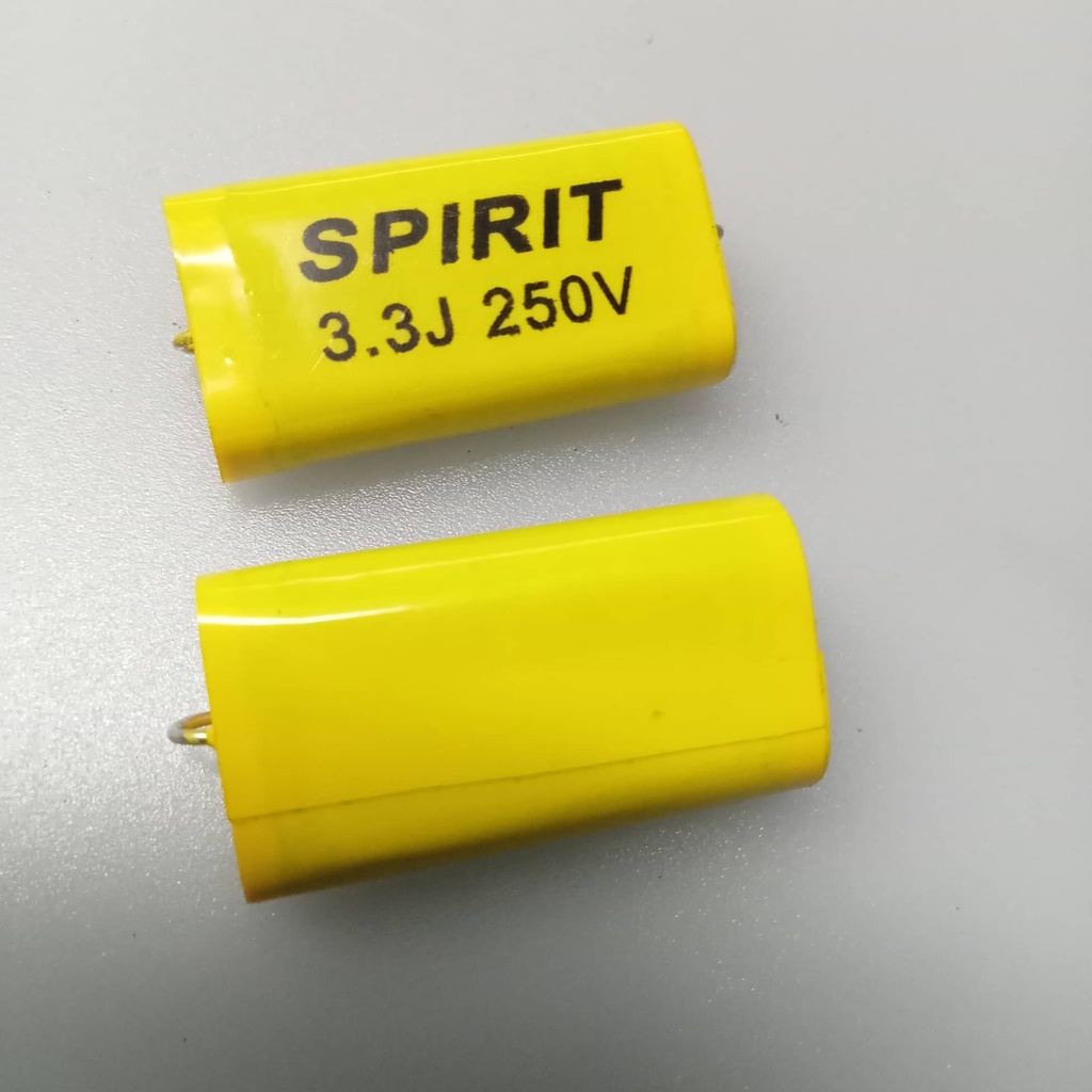 SPIRIT NON-POLAR TWEETER CAPACITOR 3.3j 250V | Shopee Philippines