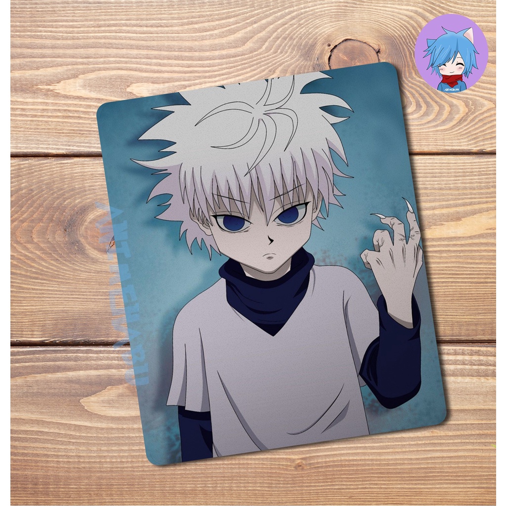 Hunter x Hunter - Killua - Animehabu - Anime Mousepad | Shopee Philippines