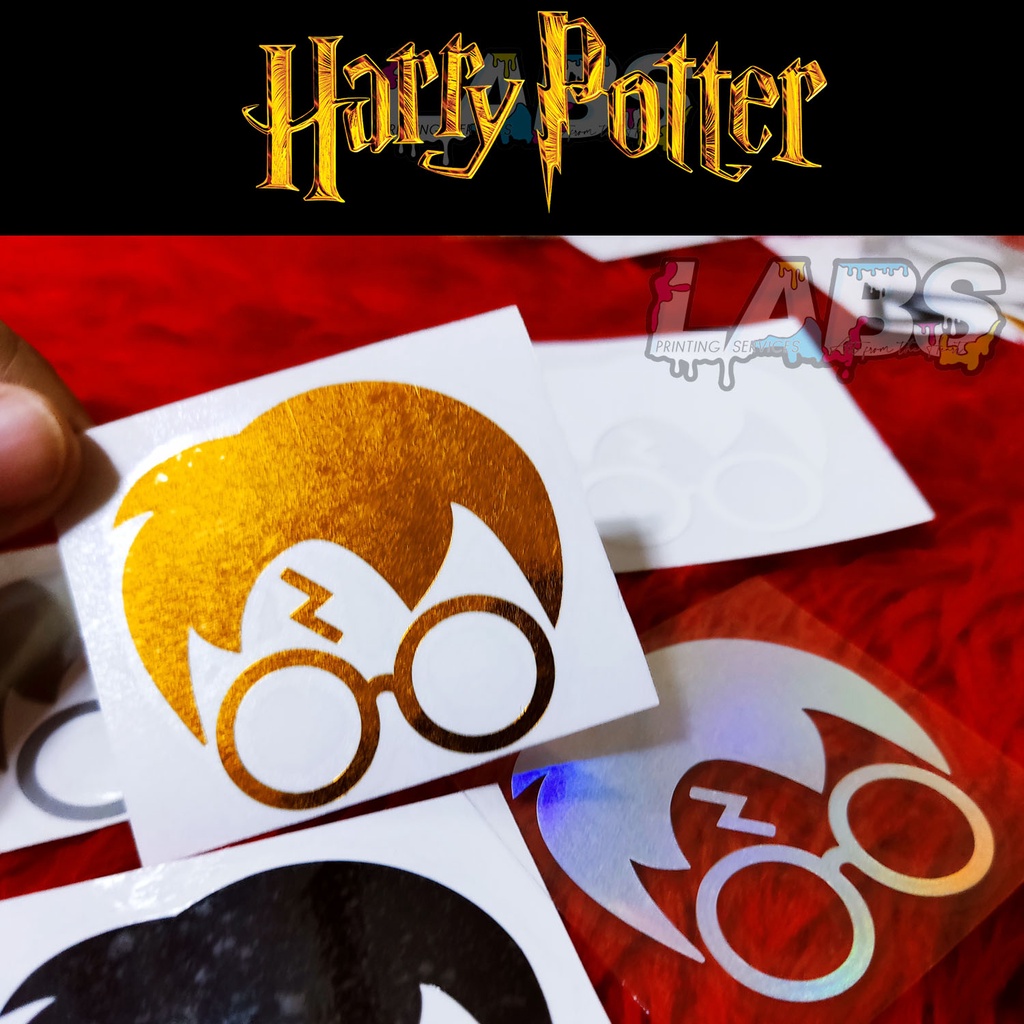 DEATHLY HALLOWS HARRY POTTER CAR STICKER ICONS DECAL WATERPROOF ...