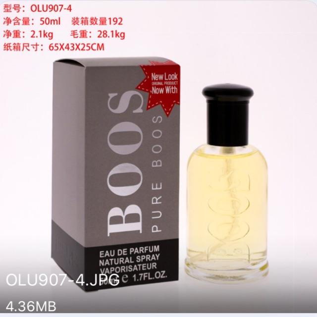 BOOS PERFUME EAU DE PARFUM NATURAL SPRAY VAPORISATEUR 50ml black /blue ...