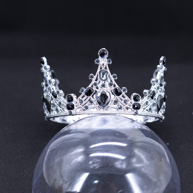 black vintage baroque cake decoration cake crown princess crown ...