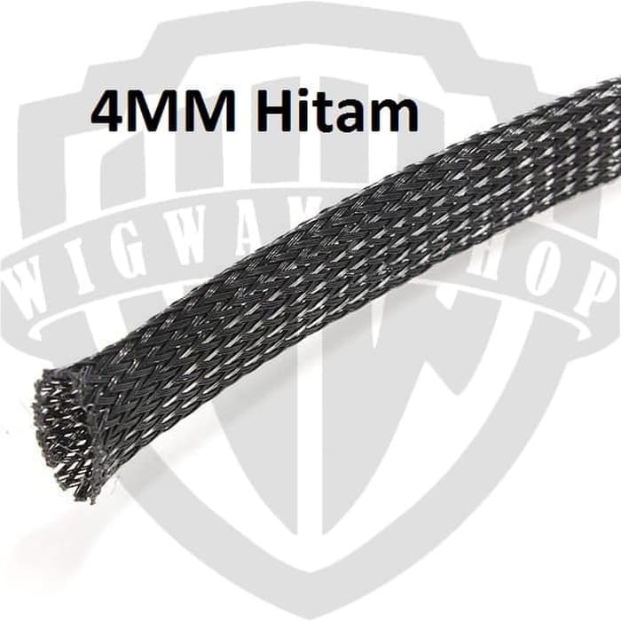 Black Snake Skin Cable Sleeves Cable Sleeving Cable Wrapping | Shopee ...