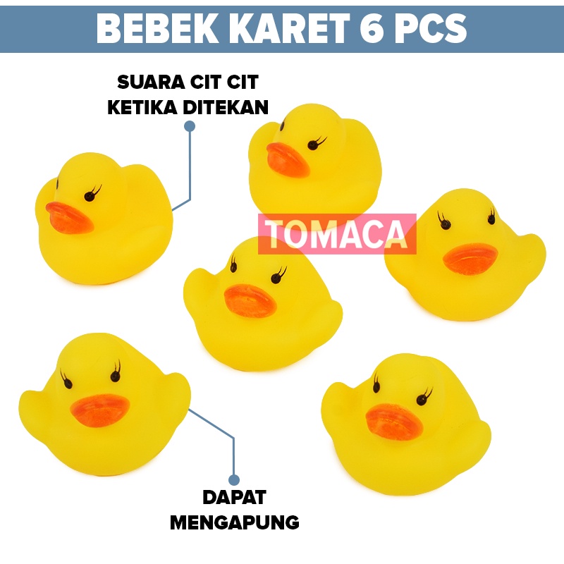 Yellow Rubber Duck Bath Toys Water Rubber Duck Bath With Sound | Shopee ...