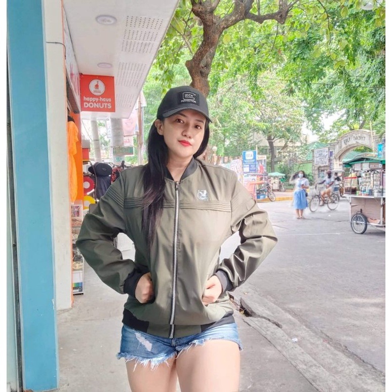 tfoe jacket embroid front and back | Shopee Philippines