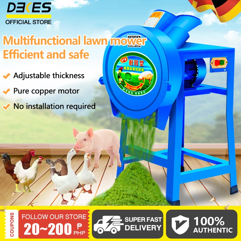 Shredder machine for agriculture Grass-Cutting Machine Household Small ...