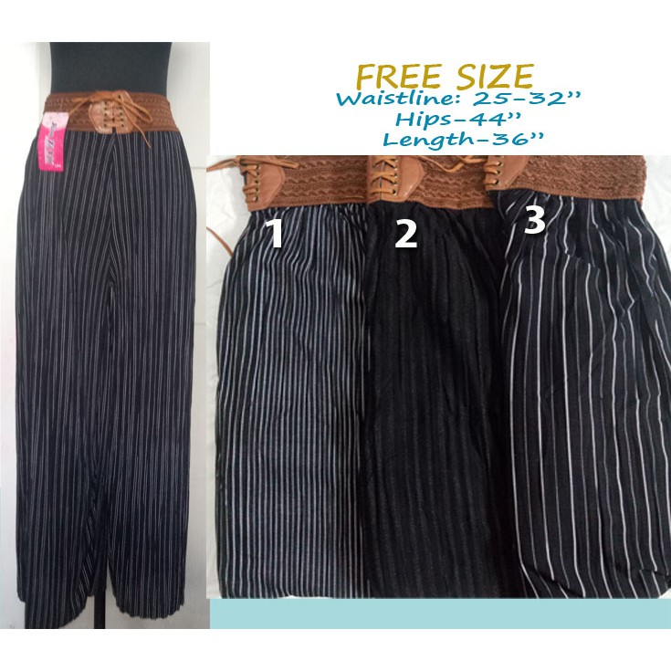 Wide WAIST Flowy Square Pants! ON HAND!! | Shopee Philippines