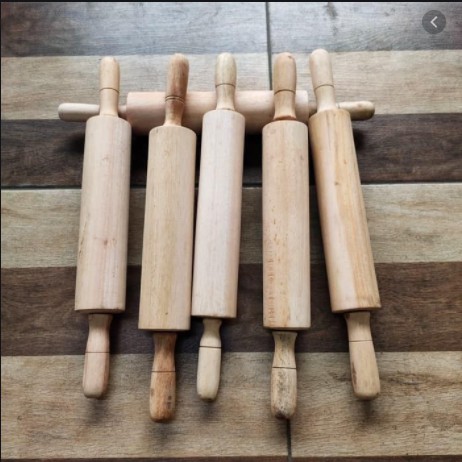 KAYU Dough Grinder/Wooden rolling pin/Dough roll/Dough Leveler/Wooden ...