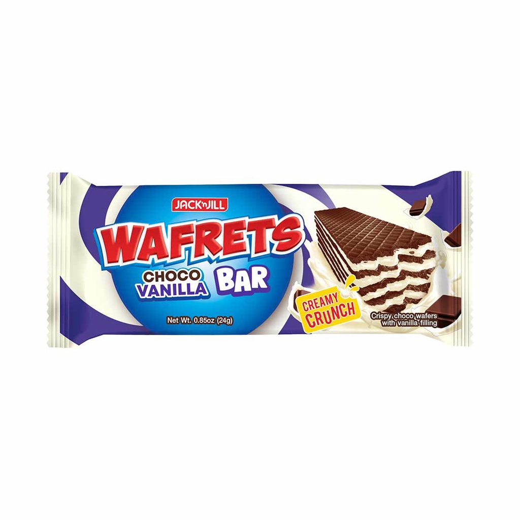 Wafrets Choco Vanilla Bar (24g x 10) | Shopee Philippines