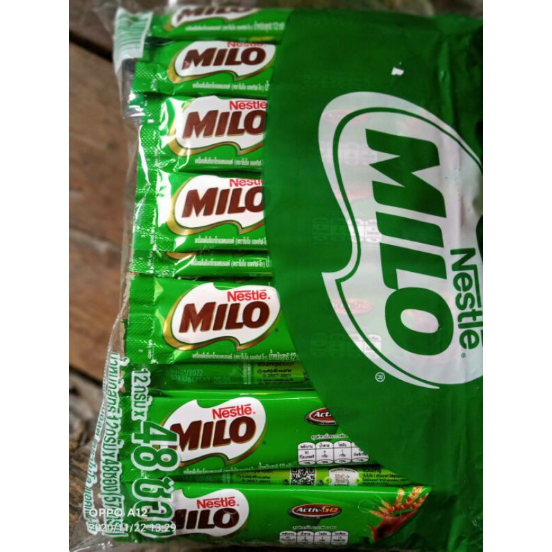 Milo Powder Sachet In A Bag Contains 48 Sachets. | Shopee Philippines